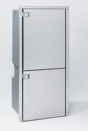 Isotherm Cruise Inox 195 Litre 12V DC Fridge Freezer - CR195 381716 LH